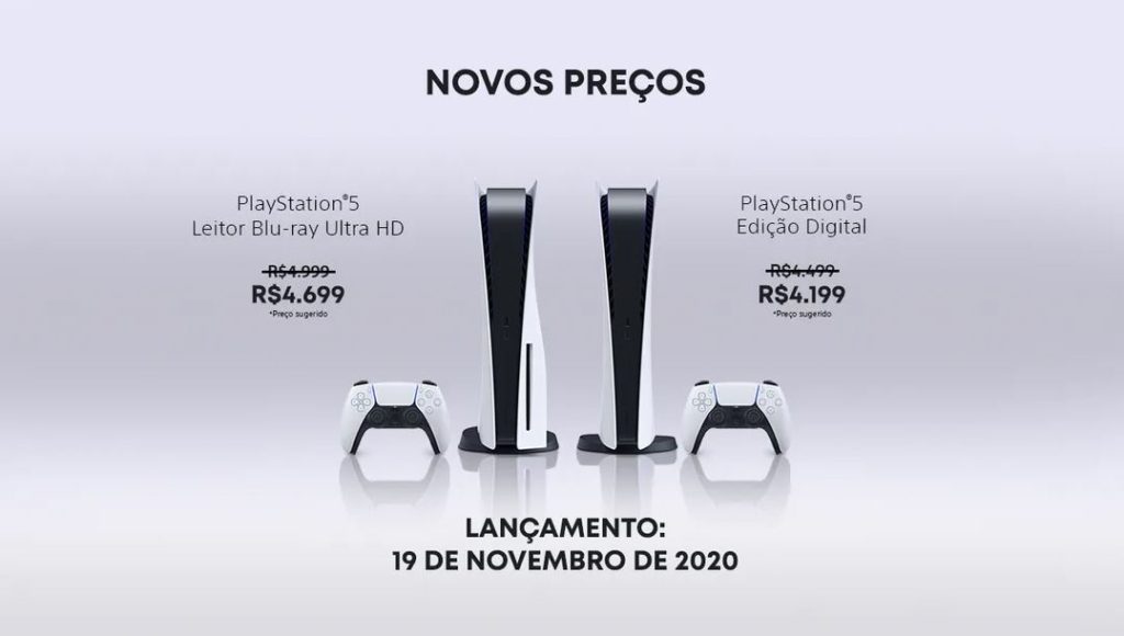 Sony Ps5 E Acessórios Recebem Redução De Preços Internerdz